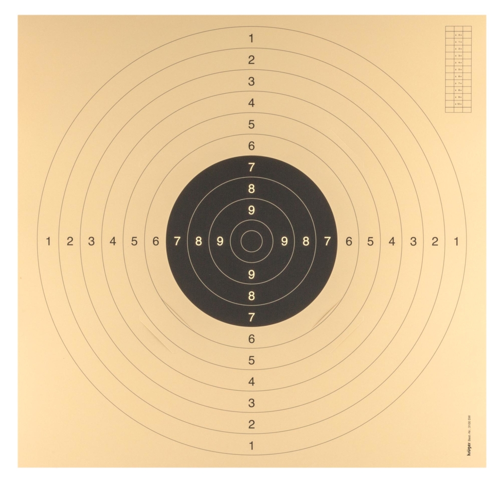 100 cartons-cibles C50 55 x 53 cm avec encoches - Comet Airsoft