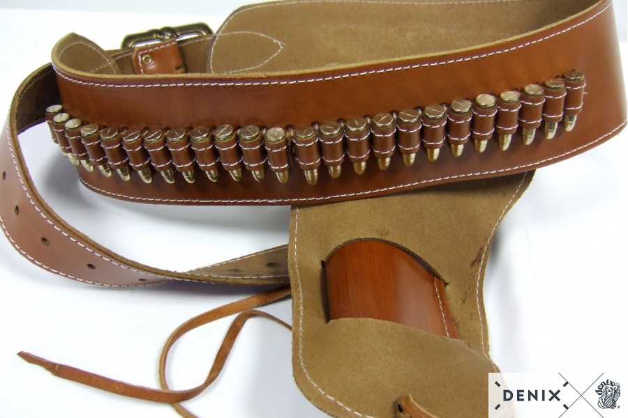 Ceinturon avec un holster sherif pour revolver Western - Comet Airsoft
