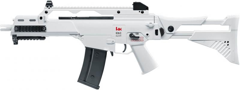 Réplique AEG G36C IDZ H&K white édition blowback 0,5j - Umarex - Comet ...