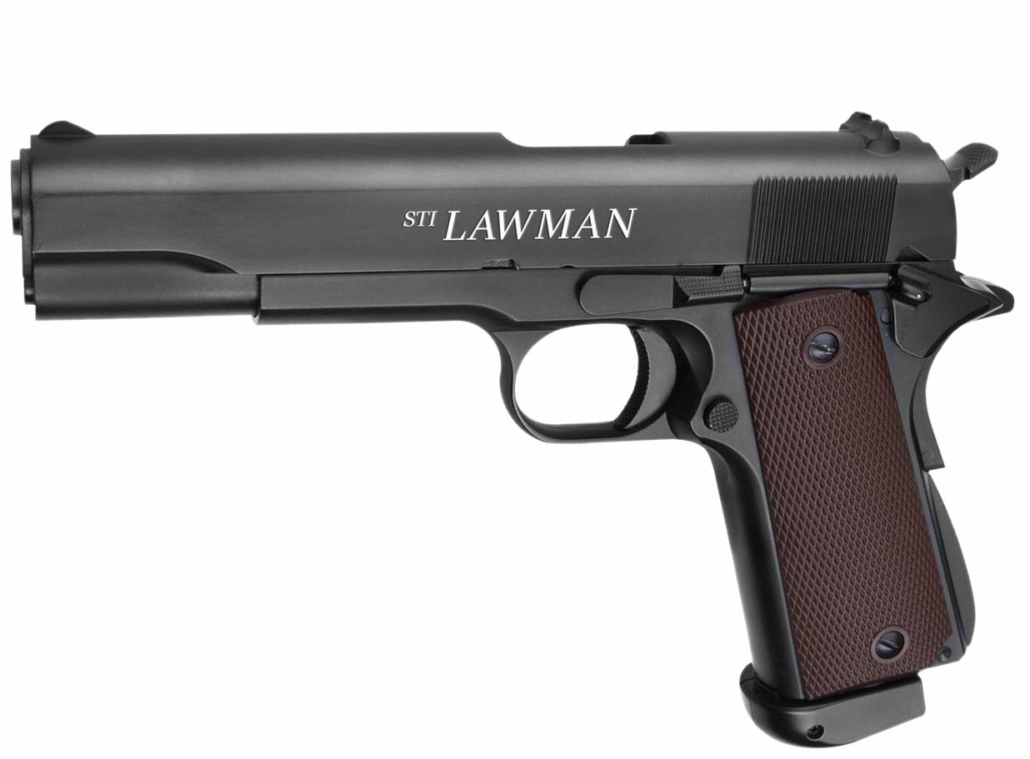 Réplique pistolet GBB sti lawman CO2 - Comet Airsoft